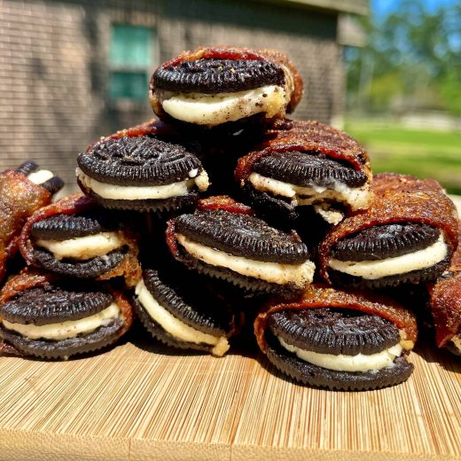 Smoked Bacon Wrapped Oreos - The Katherine Chronicles